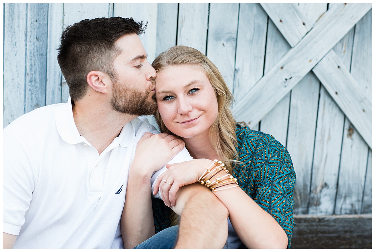 Amber + Kyle // An Engagement Session at The Flyway Lodge in Knotts ...
