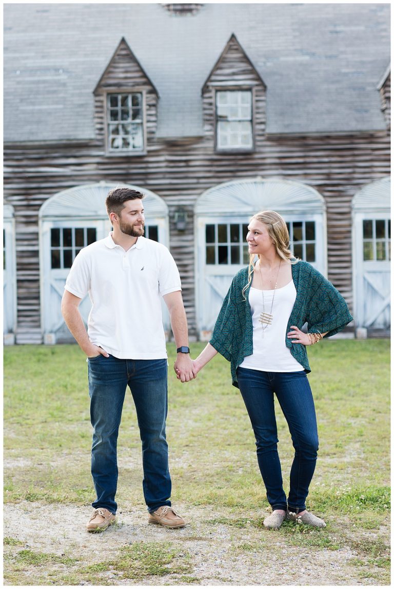 Amber + Kyle // An Engagement Session at The Flyway Lodge in Knotts ...